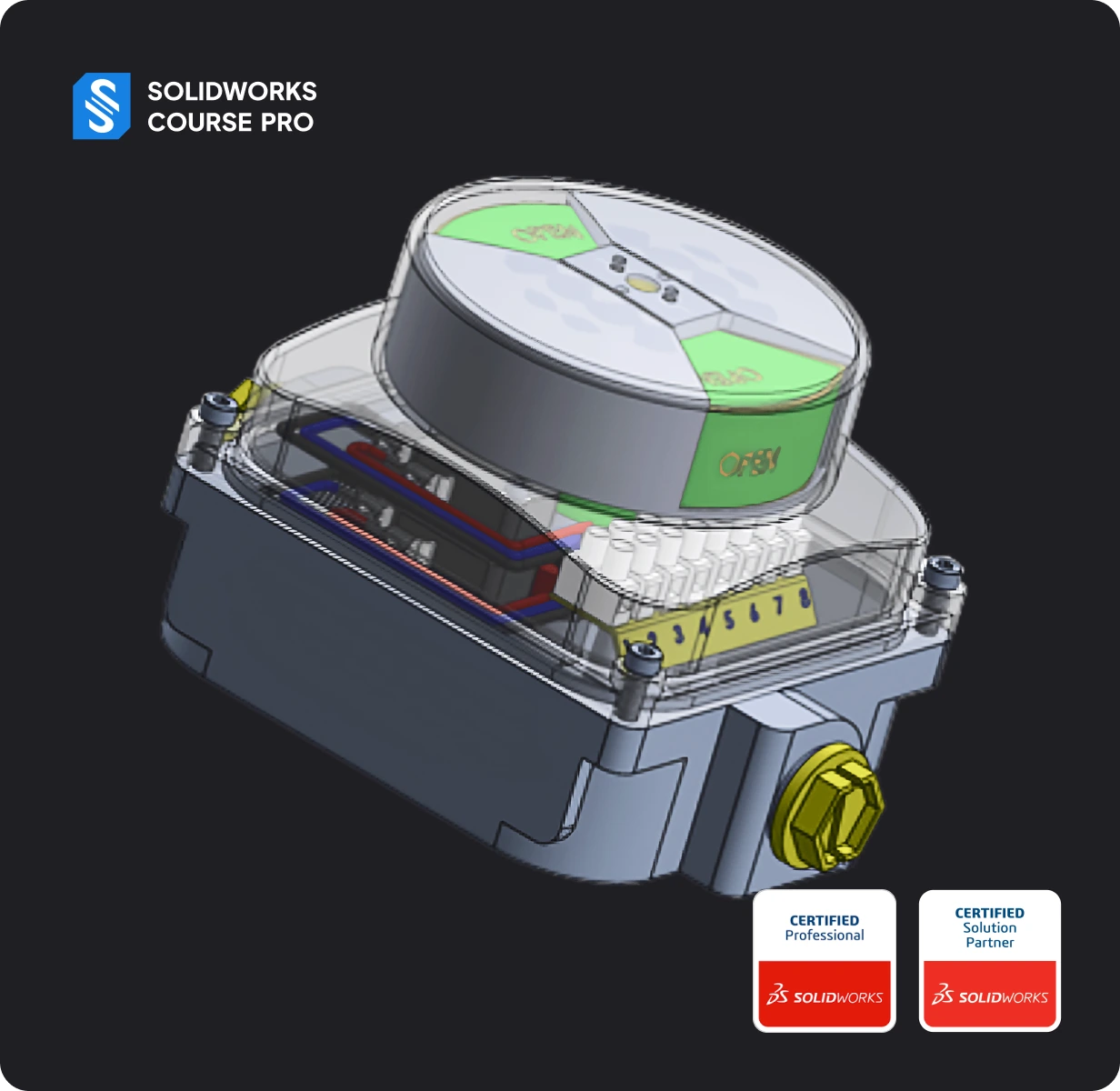 SOLIDWORKS Course Pro - Unleash the creator inside you with SOLIDWORKS Course Pro.